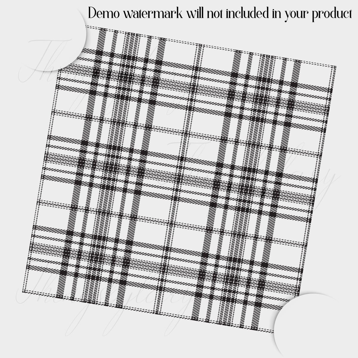 20 Seamless Black and White Plaid Overlays PNG Images – ThingsbyLary
