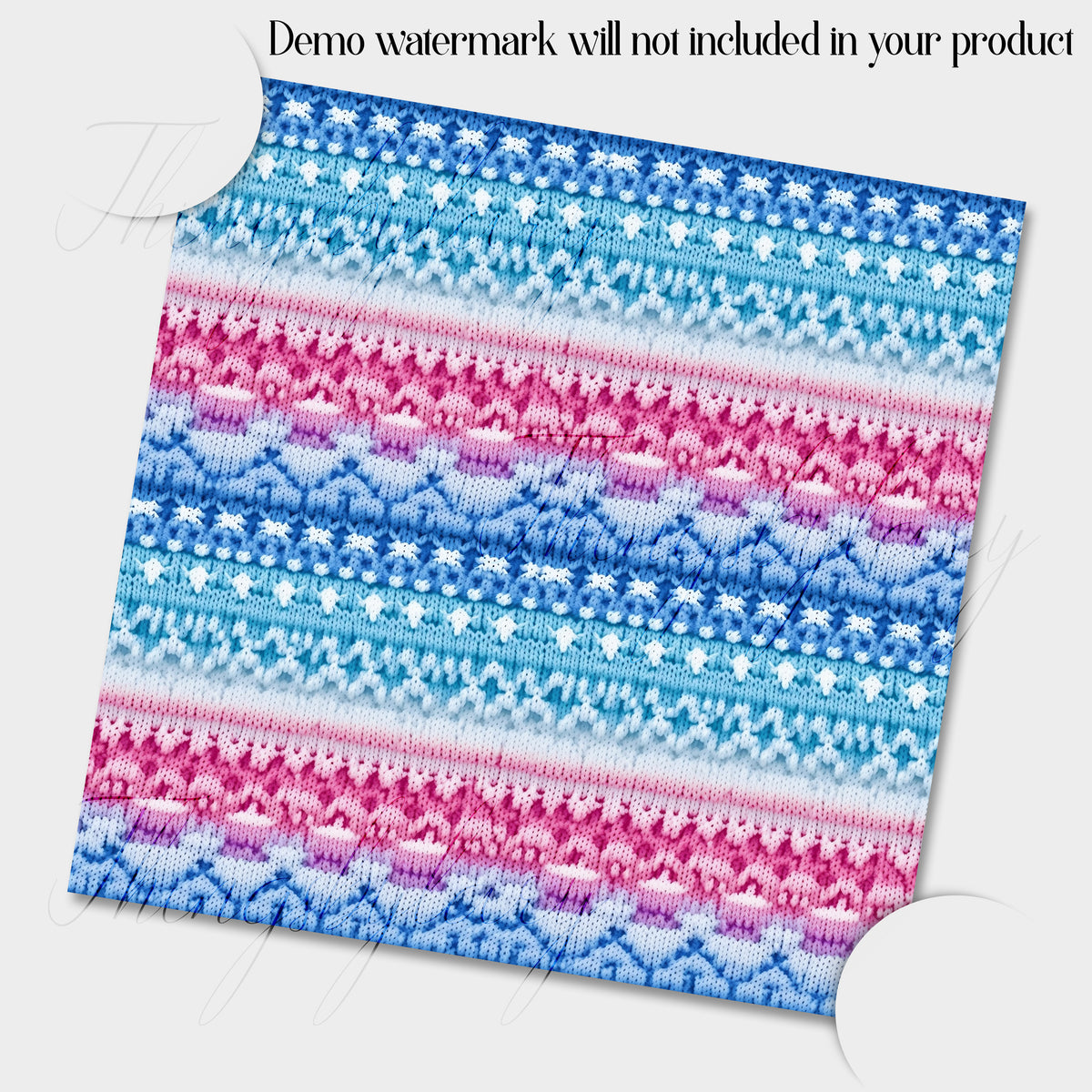 20 Seamless Realistic Ombre Rainbow Ugly Scandinavian Winter Sweater P ...