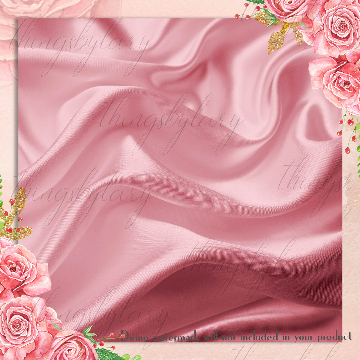 42 Rosegold Satin Silk Cloth Digital Papers 12x12 – ThingsbyLary