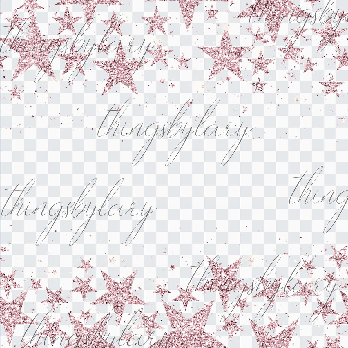 16 Seamless Glitter Star Overlay Images PNG – ThingsbyLary