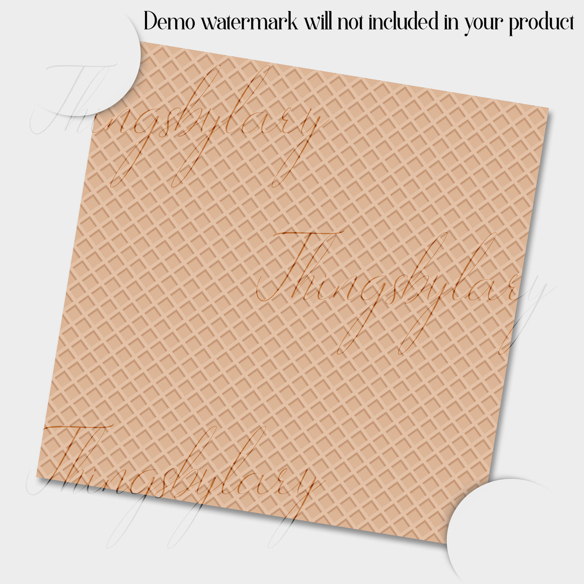 100 Seamless Waffle Pattern Digital Papers – ThingsbyLary