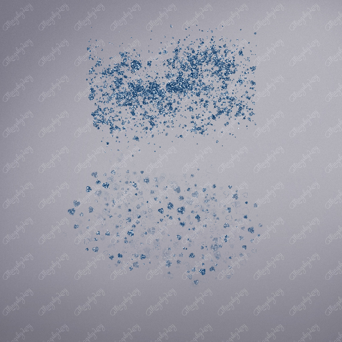 70 Midnight Blue Glitter Particles Set PNG Overlay Images – ThingsbyLary